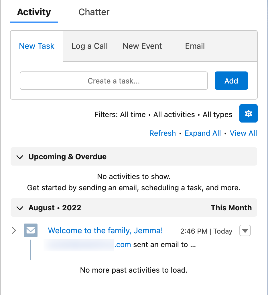 Log Email Sent Through Flow On A Contact Record Sunshine And Other
